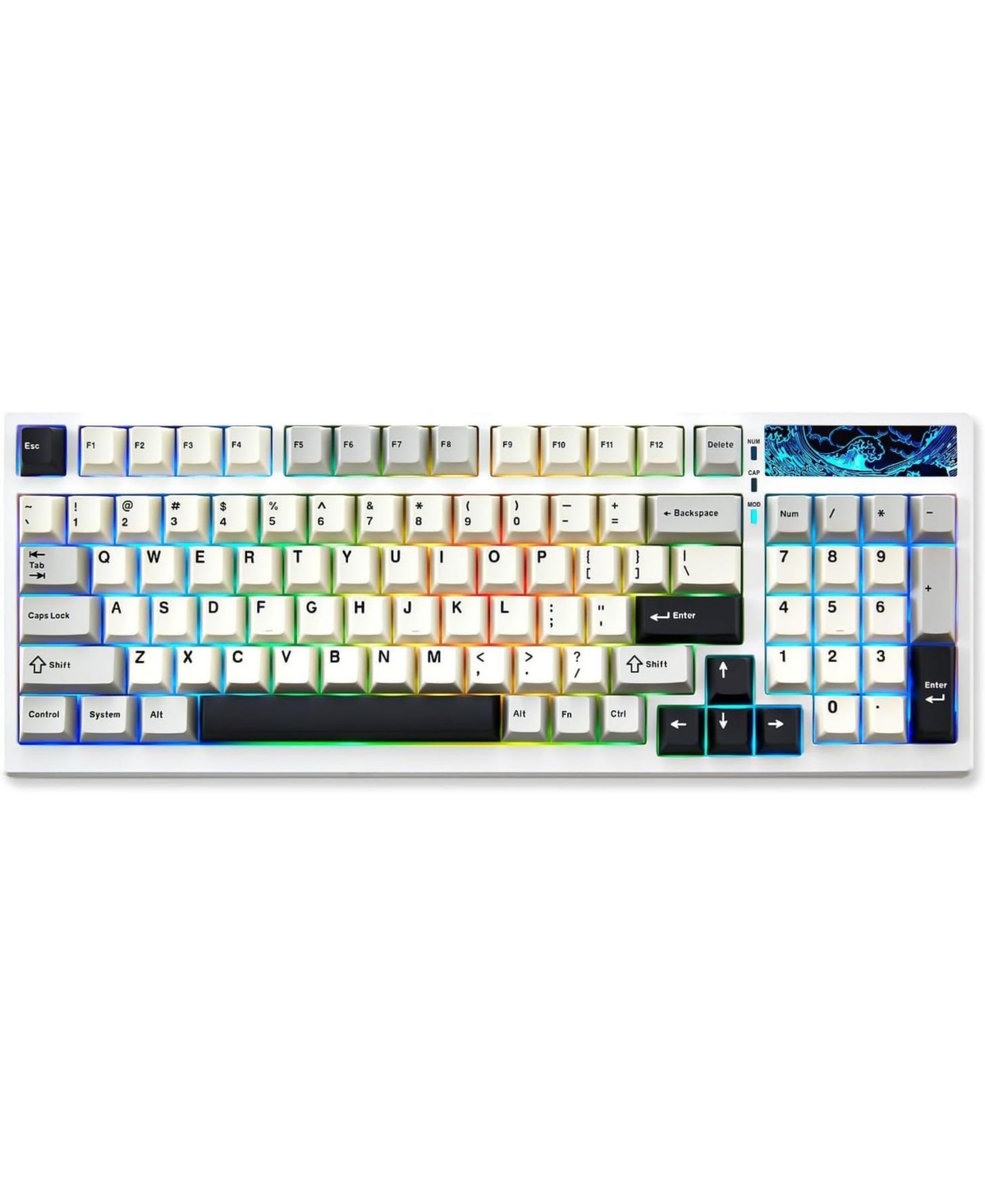 Click here for Lofree YZ98 Gasket Mechanical Keyboard 99 Key Hot... prices
