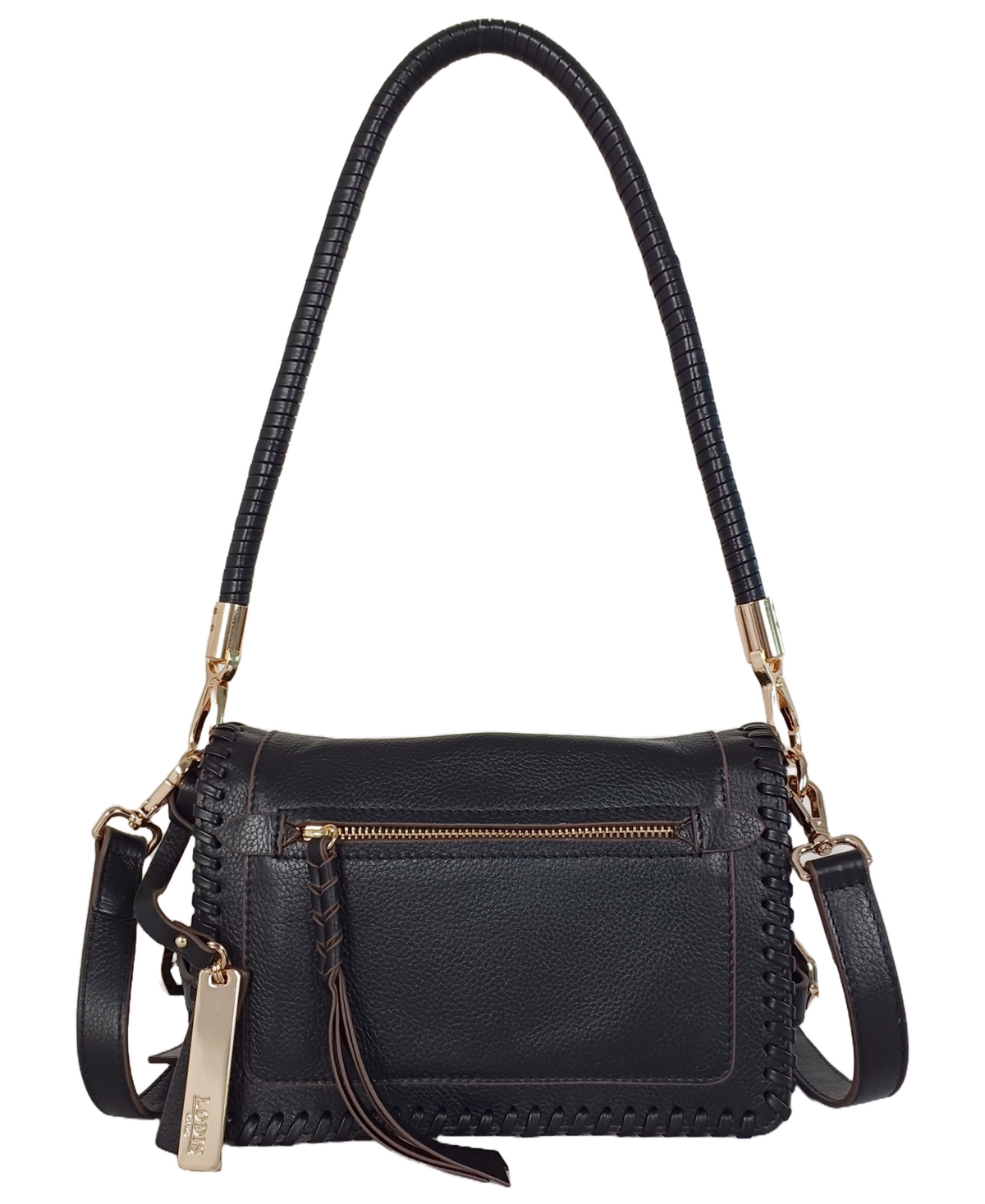 Click here for Lodis Elina Flap Small Crossbody Bag - Black prices
