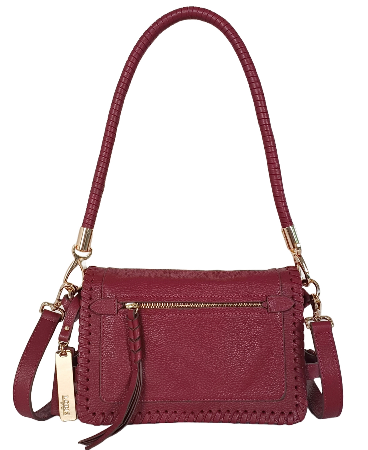 Click here for Lodis Elina Flap Small Crossbody Bag - Rhubarb prices