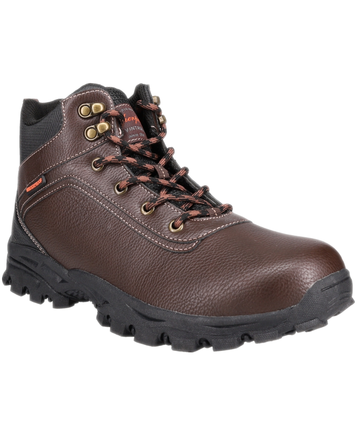 Click here for Weatherproof Vintage Mens Jace Hiker Boots - Brown prices