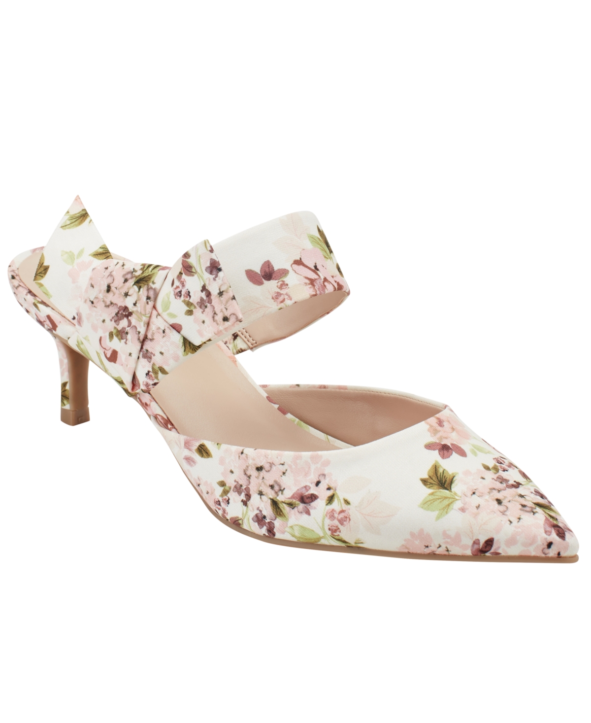 Click here for Bandolino Womens Millie Pointed Toe Kitten Heel Mu... prices