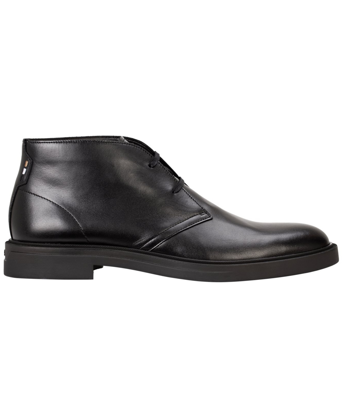 Click here for Boss Mens Calev Lace-Up Desert Boots - Black prices