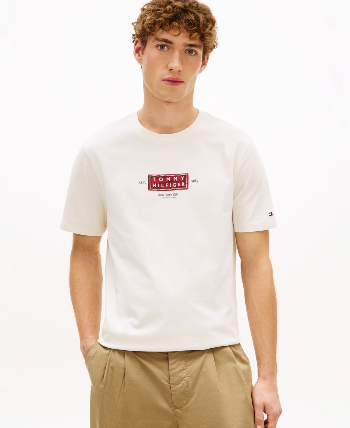 Click here for Tommy Hilfiger Mens Heritage Label Crewneck T-Shir... prices