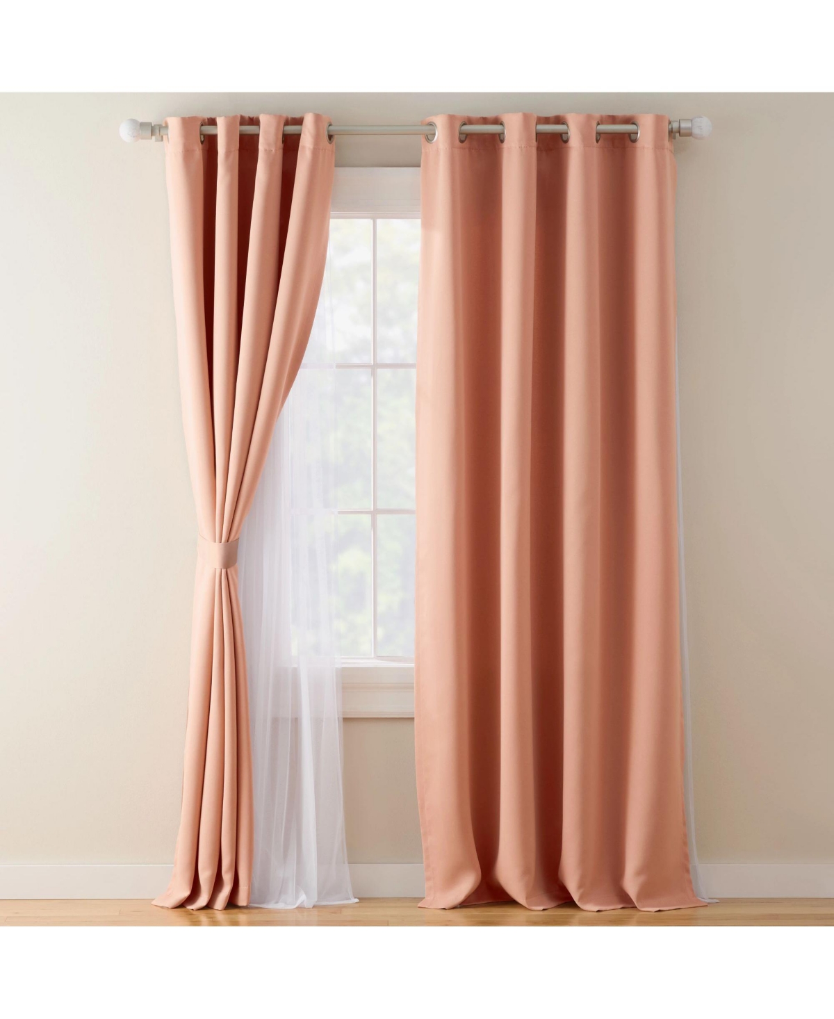 Click here for Town & Country Luxe Oslo Double Layer Indoor Curta... prices