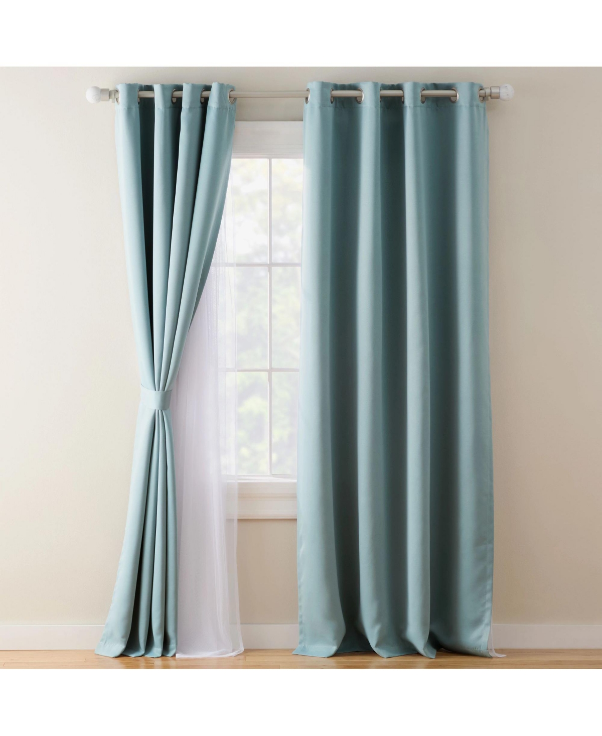 Click here for Town & Country Luxe Oslo Double Layer Indoor Curta... prices