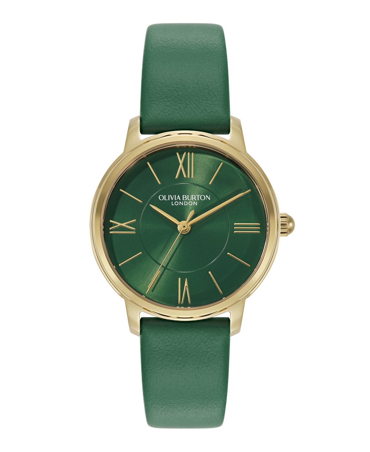 Click here for Olivia Burton Womens Westbourne Green Leather Stra... prices