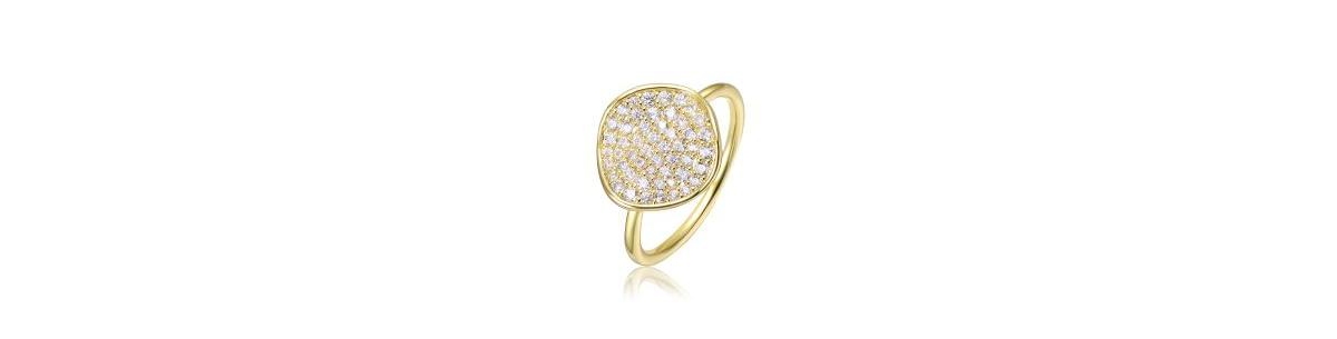 Click here for Rachel Glauber 14K Gold Plated with Clear Cubic Zi... prices