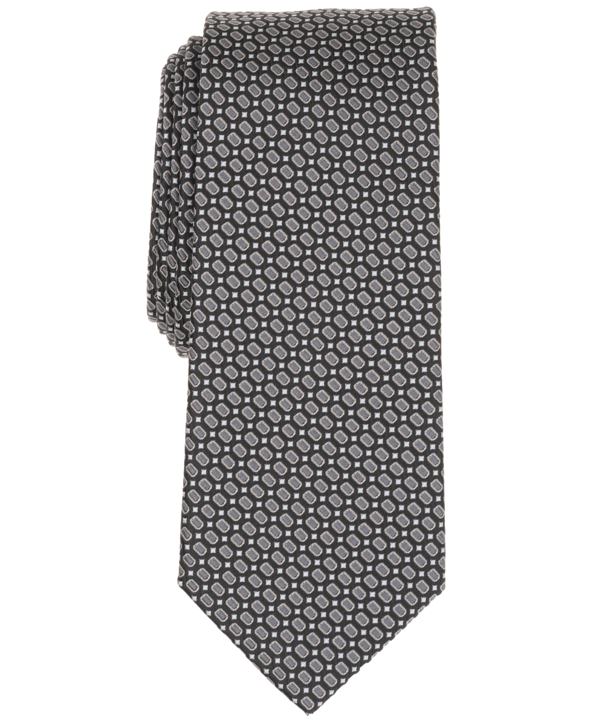 Click here for Alfani Mens Renato Geometric Pattern Slim Tie  Mac... prices