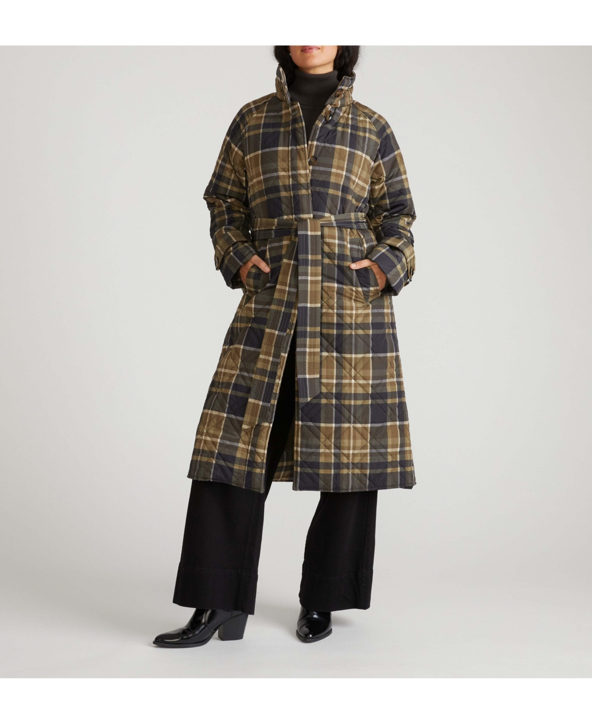 Click here for Universal Standard Plus Size Nehra Quilted Coat -... prices