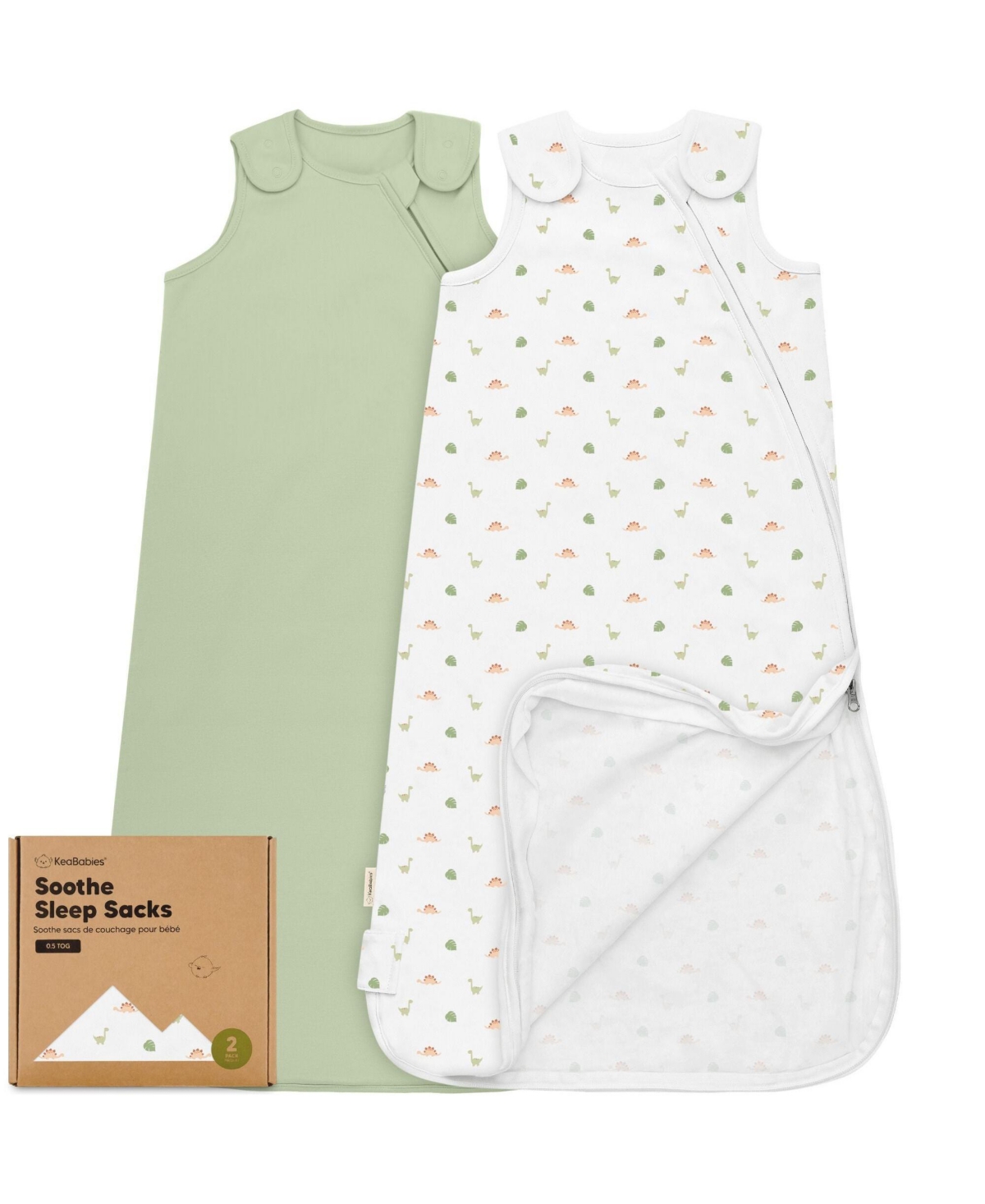 Click here for KeaBabies 2-Pack Sleep Sacks for Babies  Soothe Sl... prices