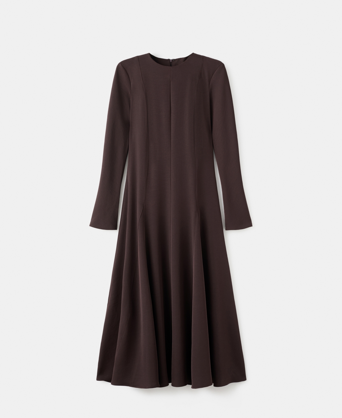 Click here for Mango Womens Godets A-Line Dress - Chocolate prices