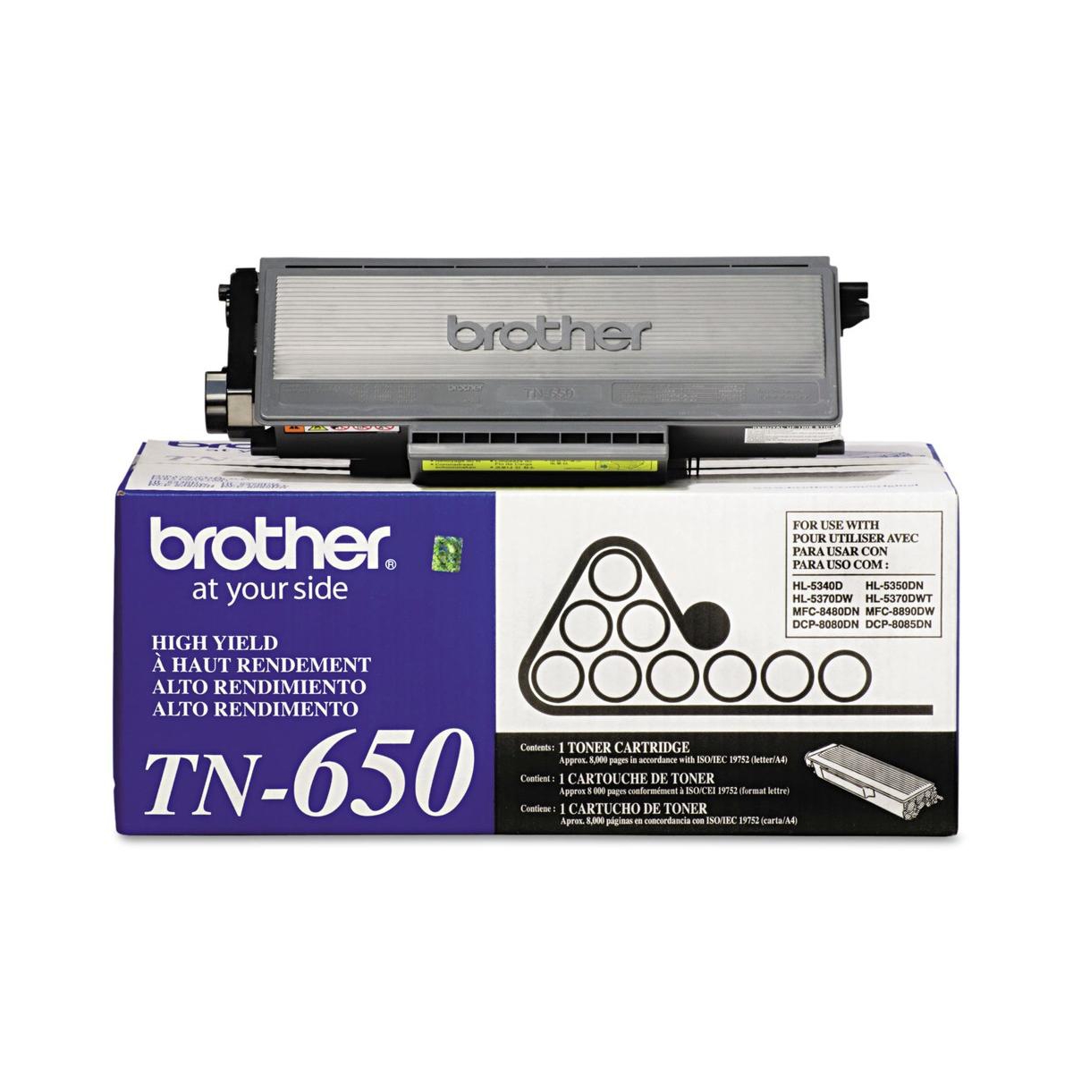 Click here for Brother TN650 8 000 Page-Yield High-Yield Toner -... prices