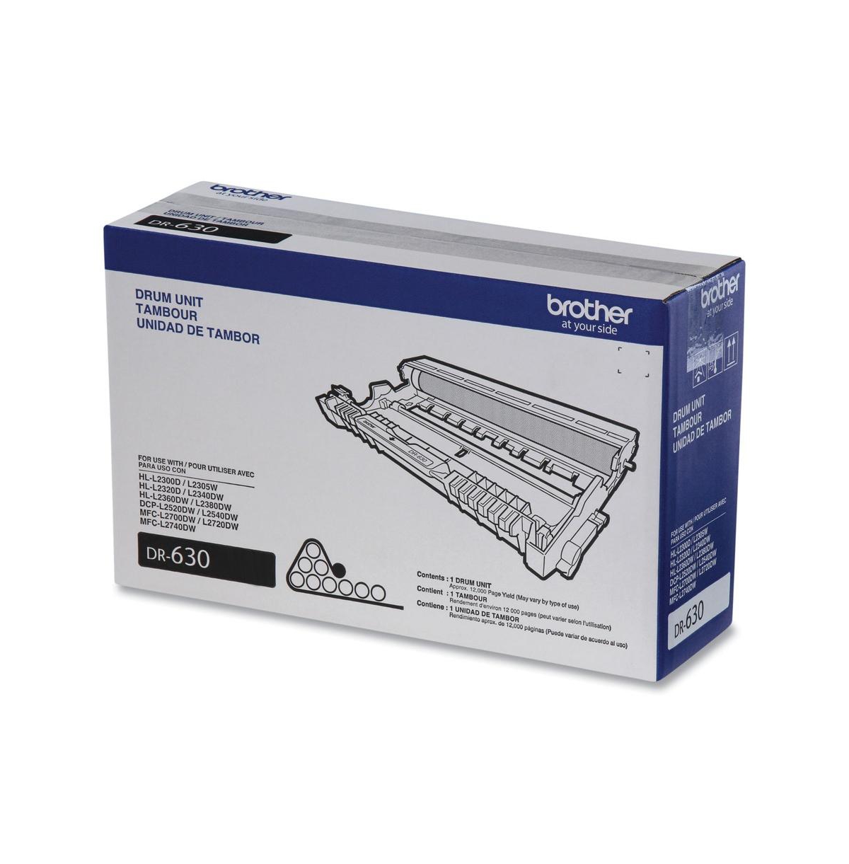Click here for Brother DR630 12 000 Page-Yield Drum Unit - Black prices