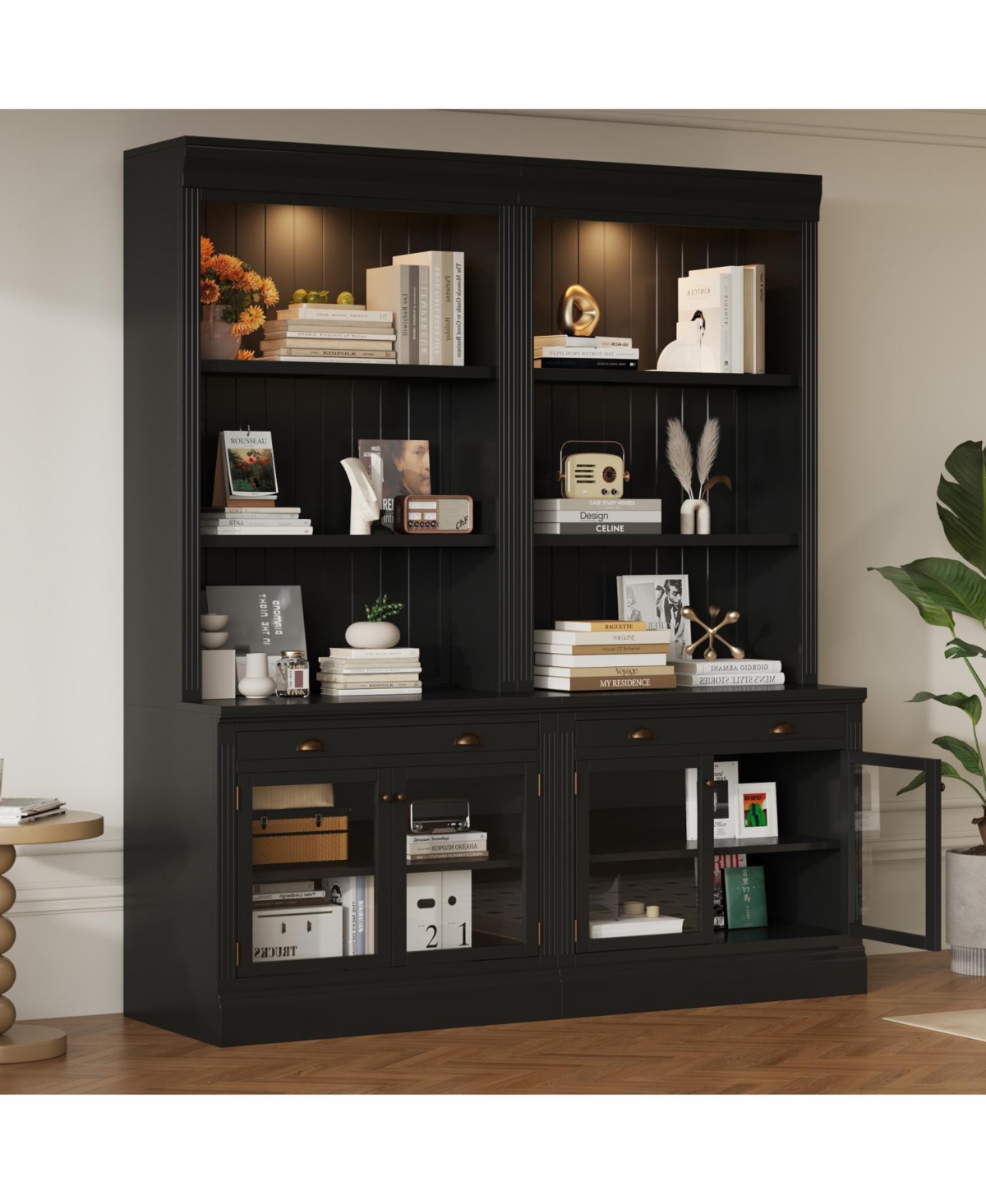 Click here for Streamdale Furniture Led Lighted Bookcase Suite w/... prices
