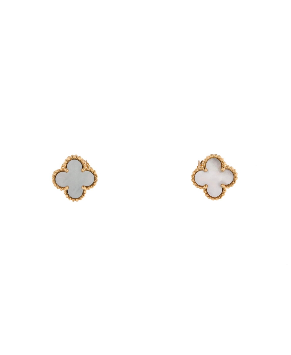Click here for Pre-Owned Van Cleef & Arpels Sweet Alhambra Stud E... prices