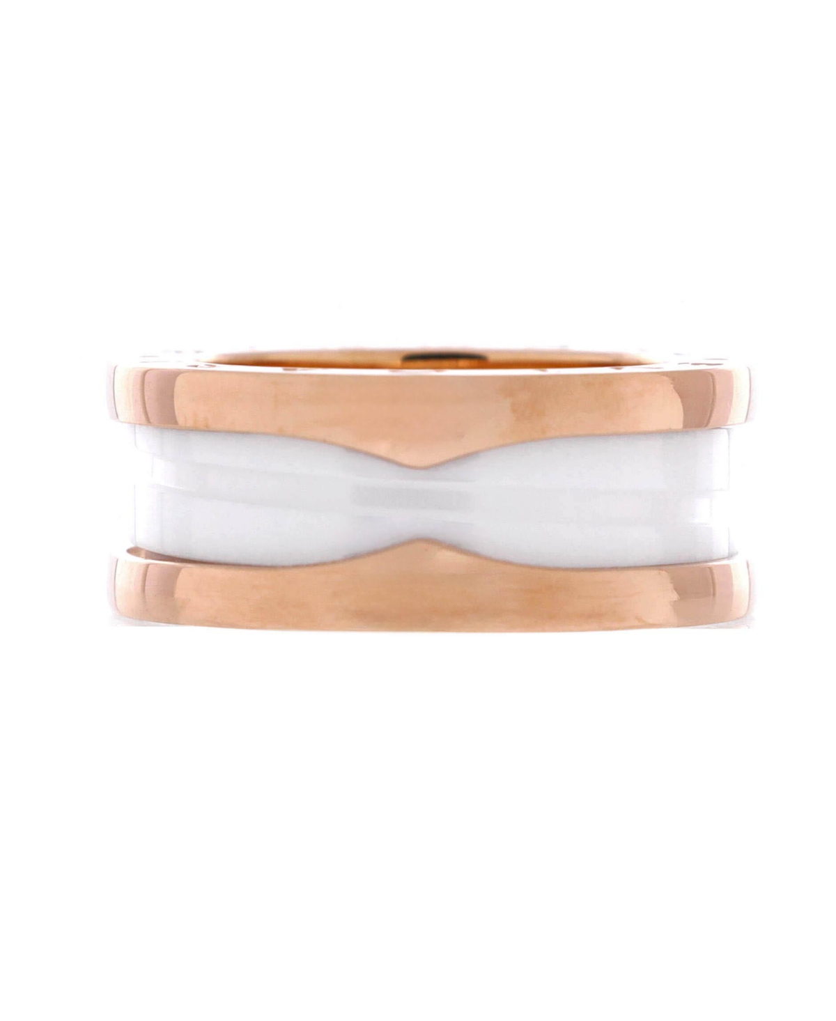 Click here for Pre-Owned Bvlgari B.Zero1 Two Band Ring - 18k rose... prices