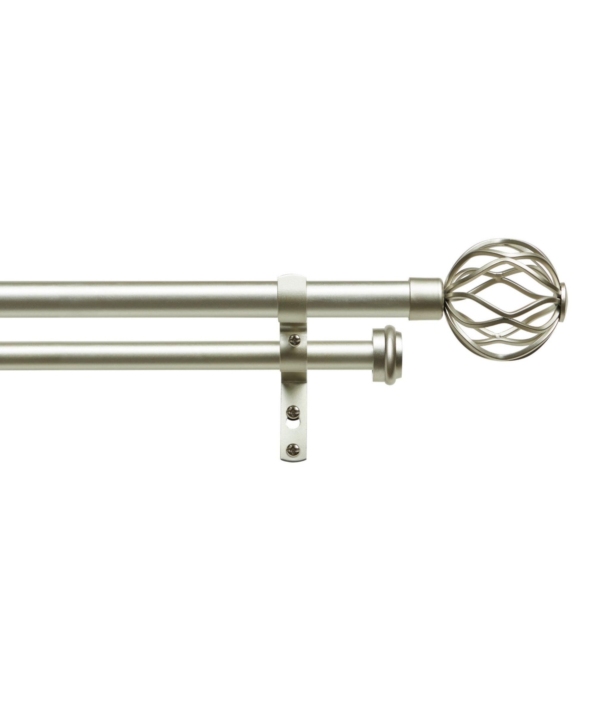 Click here for Exclusive Home Ogee Double Curtain Rod and Finial... prices
