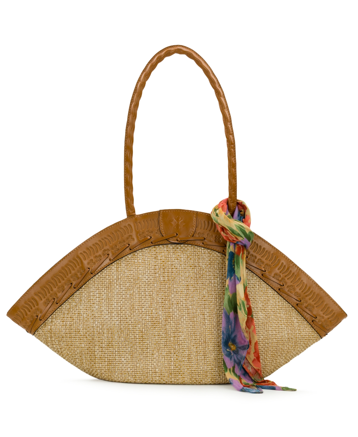 Click here for Patricia Nash Trope Extra-Large Dome Tote - Burnis... prices