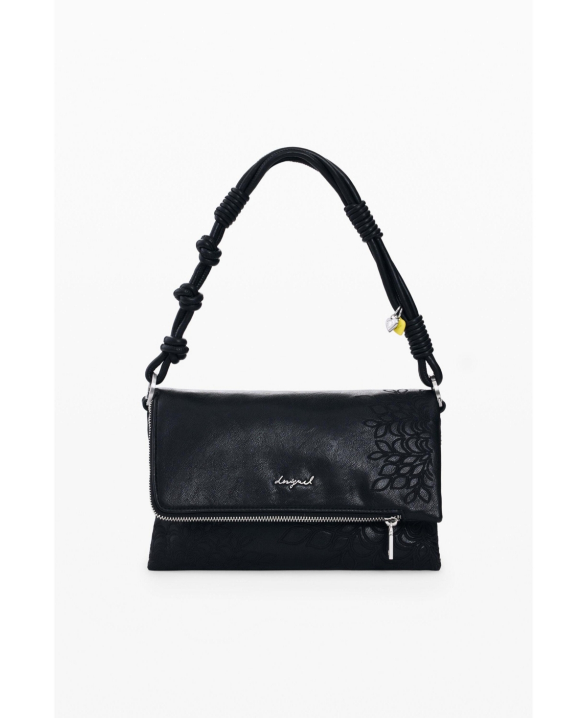 Click here for Desigual Womens Small bag with embroidered flap -... prices