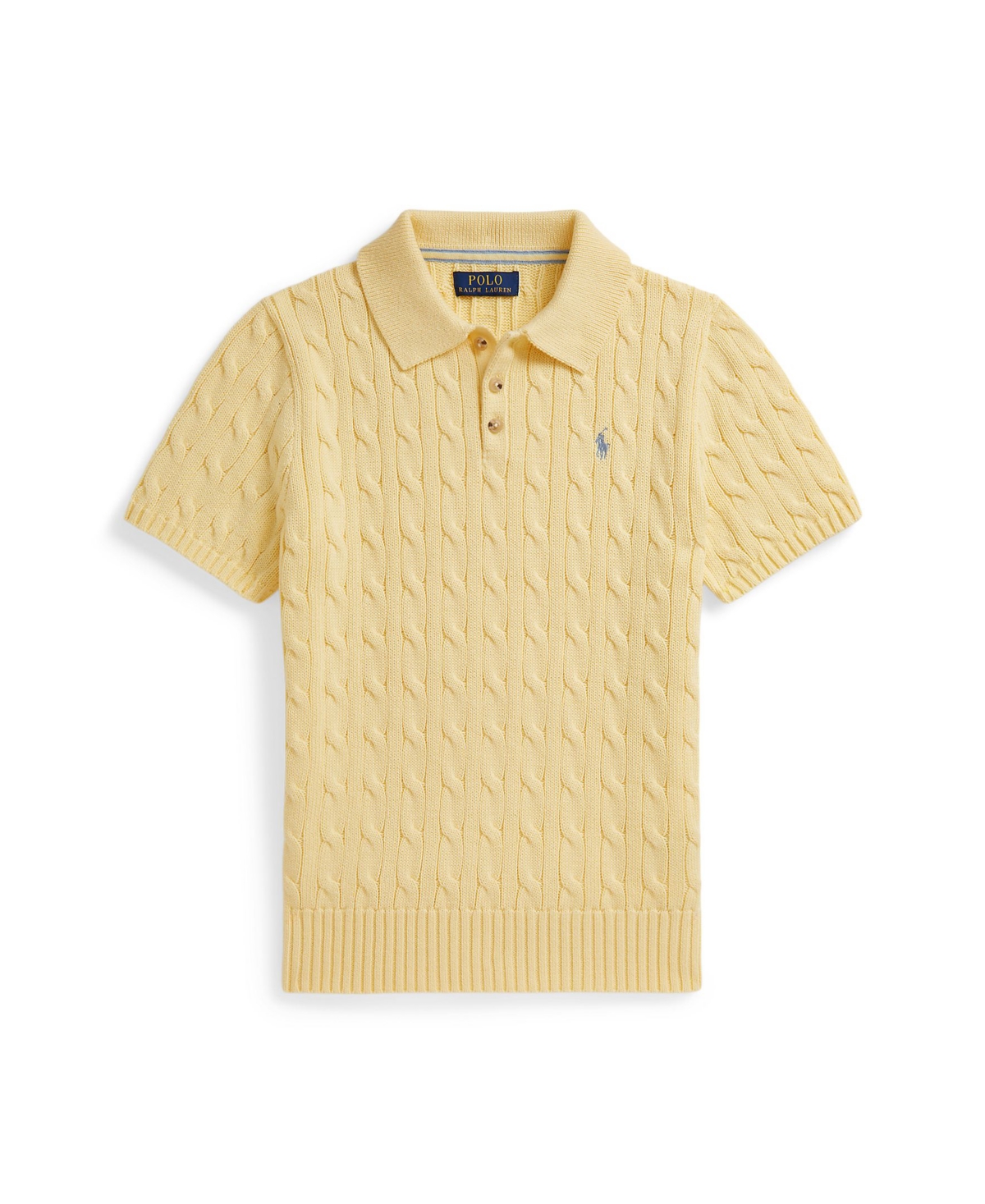Click here for Polo Ralph Lauren Boys 8-20 Cable-Knit Cotton Polo... prices