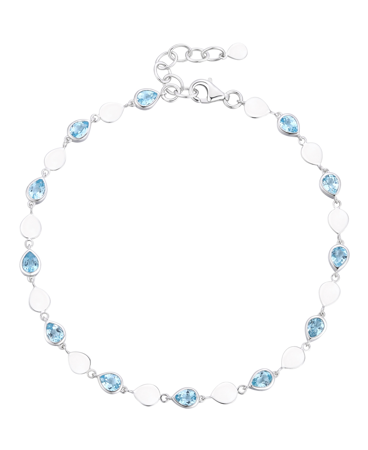 Click here for Macys Blue Topaz (2-1/5 ct. t.w.) Luna Bracelet in... prices
