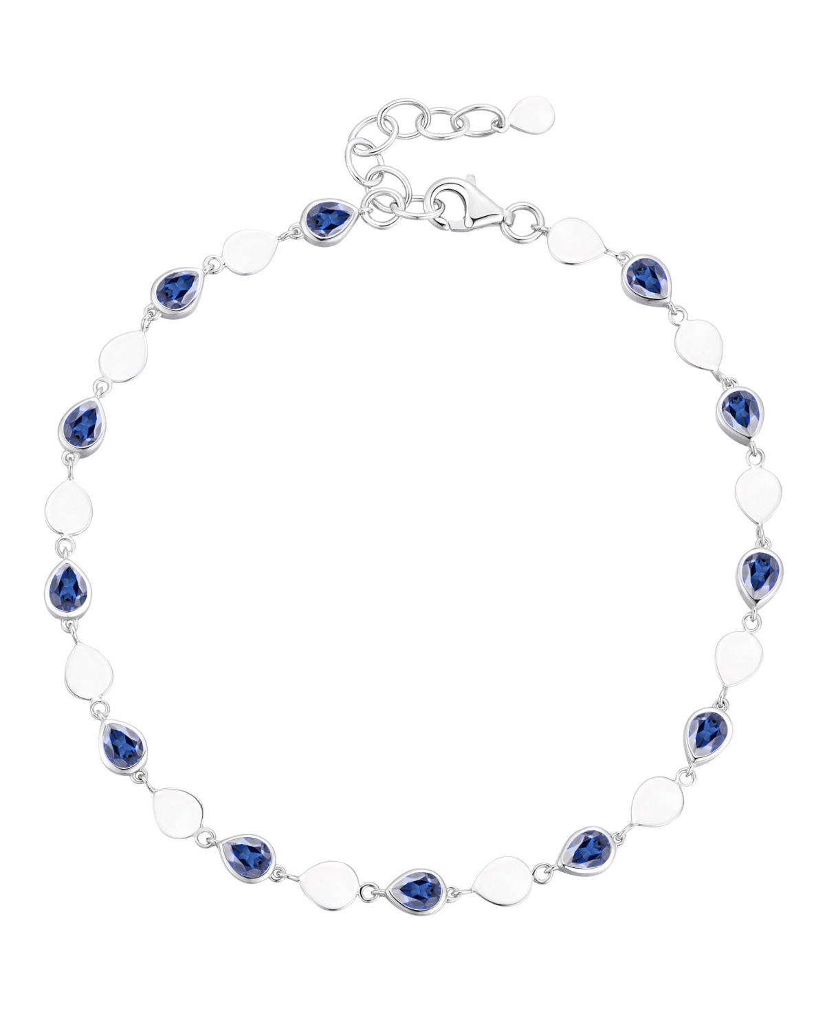 Click here for Macys Blue Topaz (2-1/5 ct. t.w.) Luna Bracelet in... prices