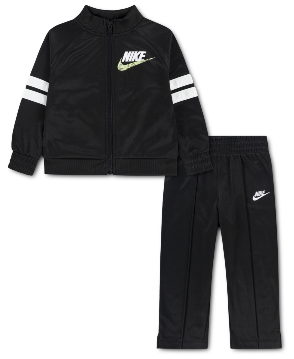 Click here for Nike Boys Toddler 2T-4T In The Zone Full-Zip Jacke... prices