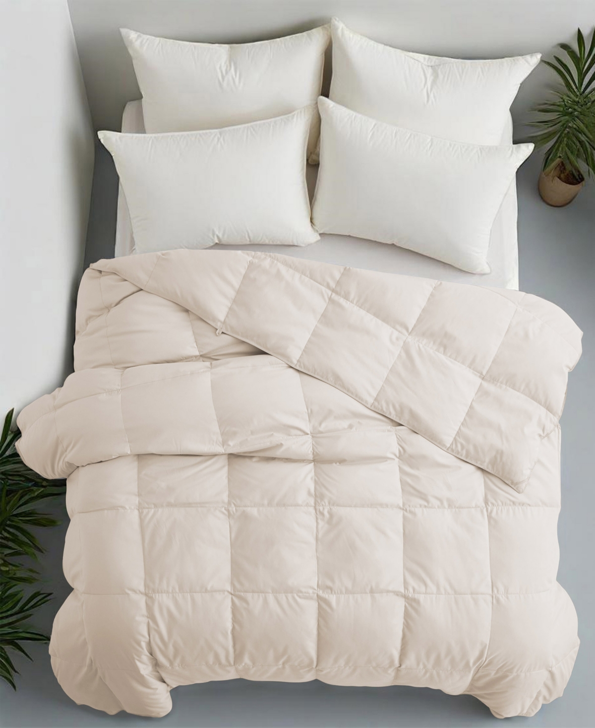 Click here for Unikome Ultra Soft Goose Down Fiber Comforter  Twi... prices