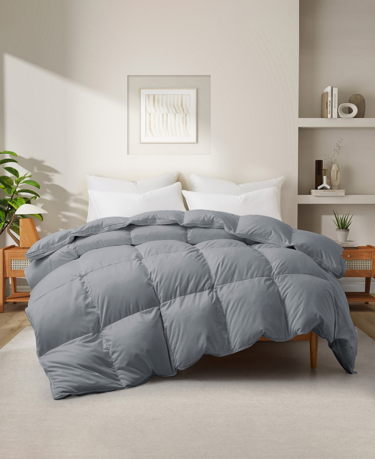 Click here for Unikome Luxury Goose Down Feather Comforter  Calif... prices
