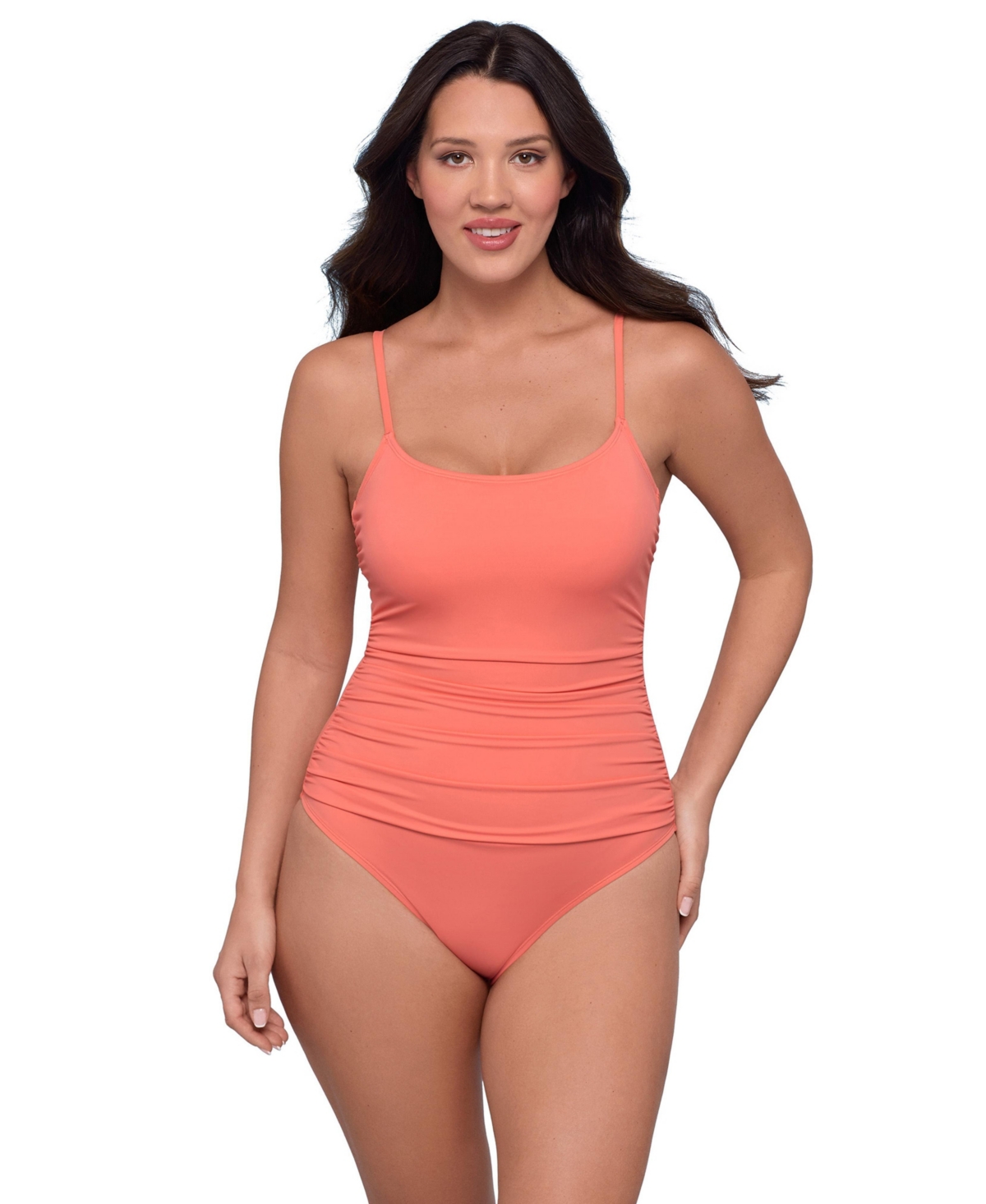 Click here for S3 Apparel Womens S3 Smoothing Classic Shirred-Fro... prices