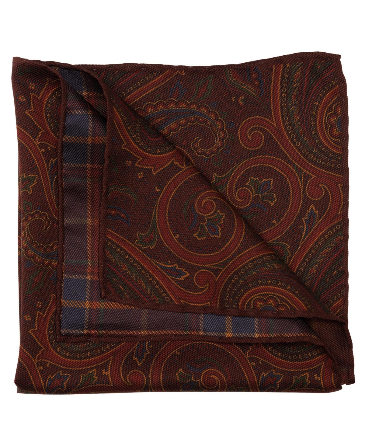 Click here for Elizabetta Mens Positano - Double Sided Silk Pocke... prices