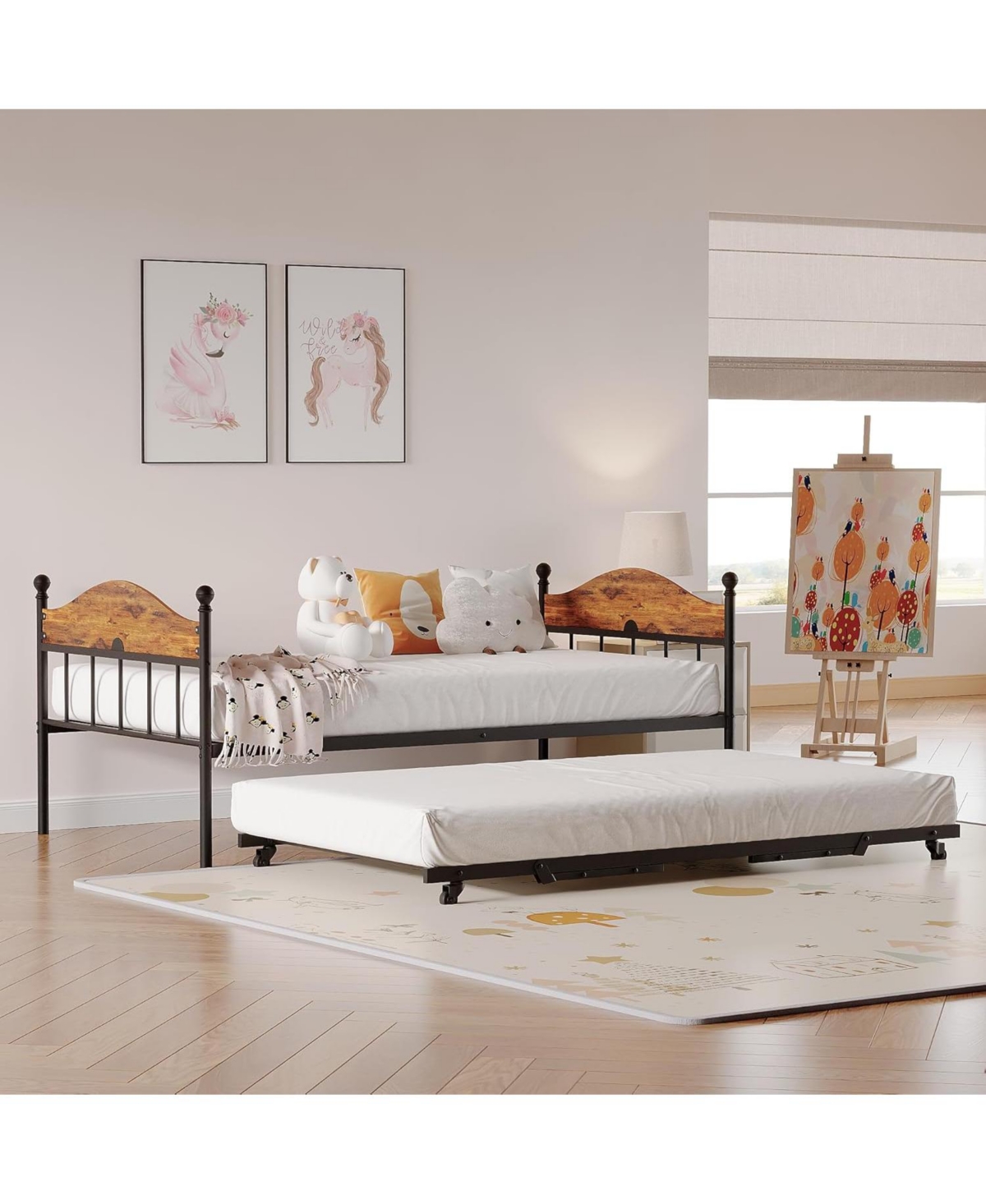 Click here for gaomon Easy Assembly Twin Daybed Space Saving  for... prices