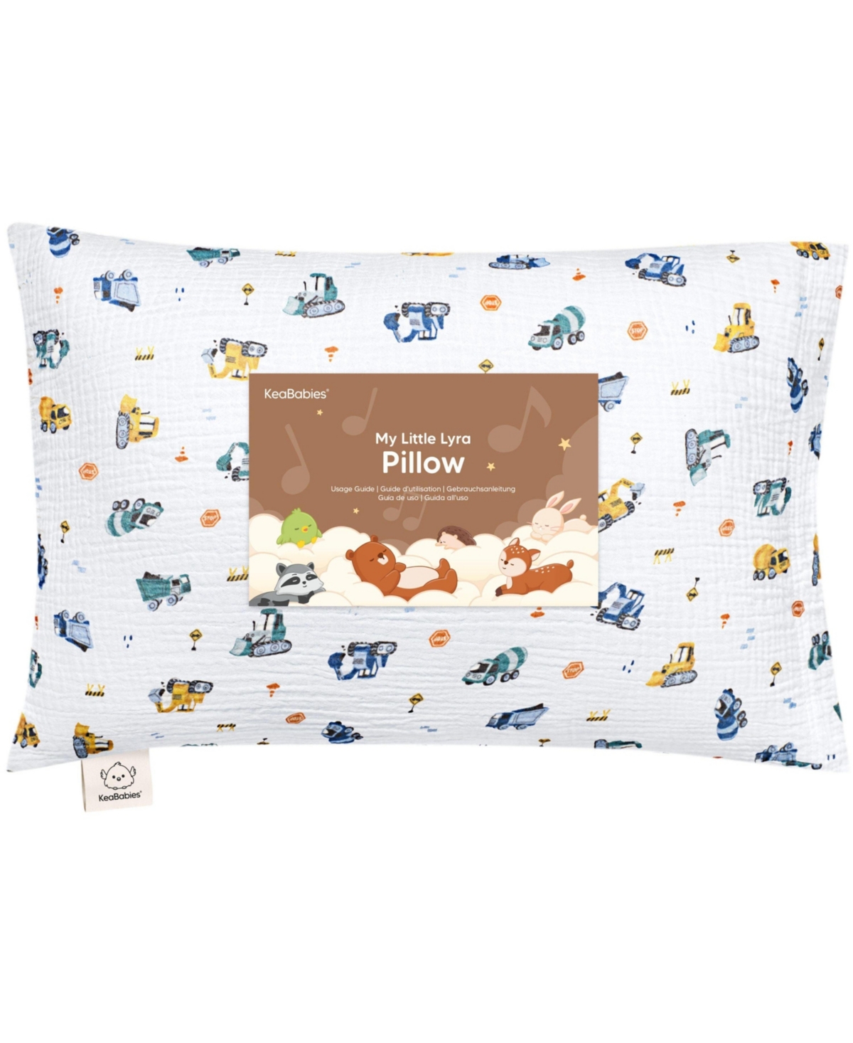Click here for KeaBabies Toddler 1-Pack Lyra Muslin Pillow with P... prices