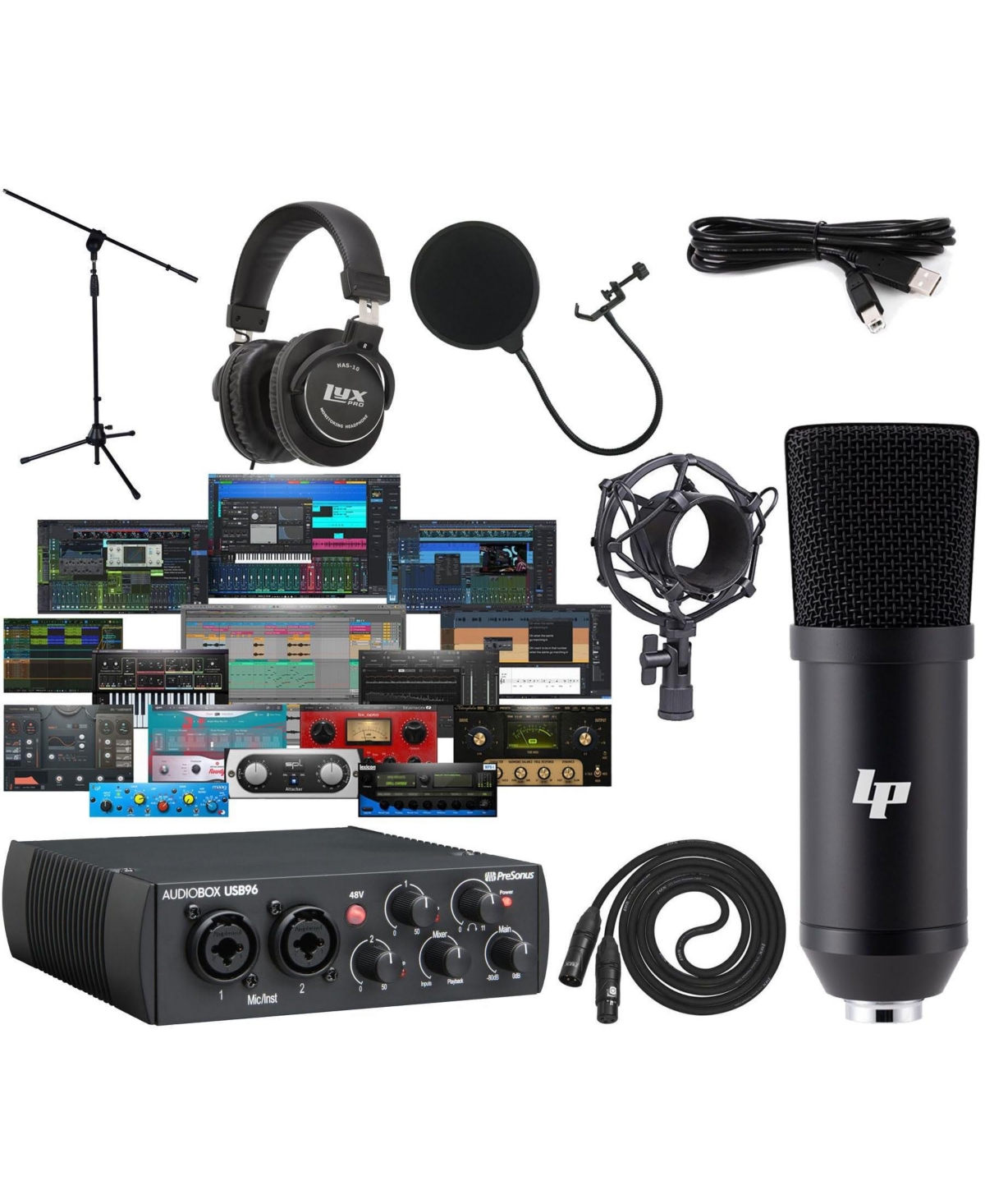 Click here for LyxPro AudioBox 96 Usb 2.0 Recording Studio Bundle... prices