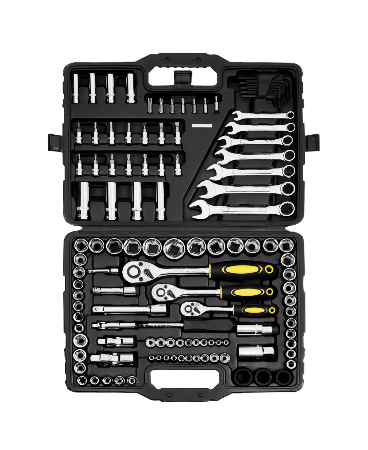 Click here for Mecale 121-Piece Mechanics Tool Set  1/4" 3/8... prices