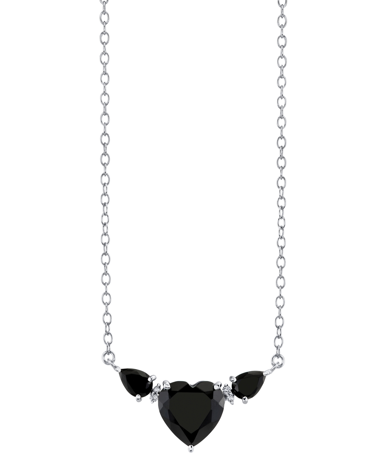 Click here for Macys Onyx (3-1/2 ct. t.w.) & Diamond Accent Penda... prices