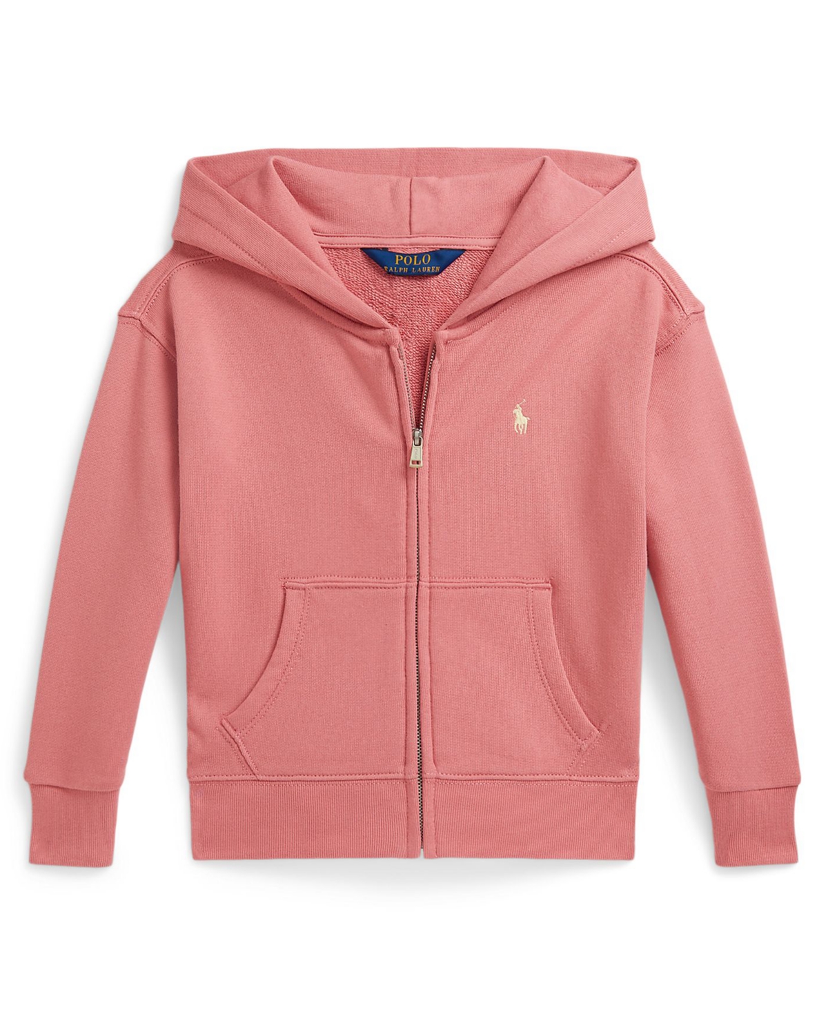 Click here for Polo Ralph Lauren Girls 2T-6X Terry Full-Zip Hoodi... prices