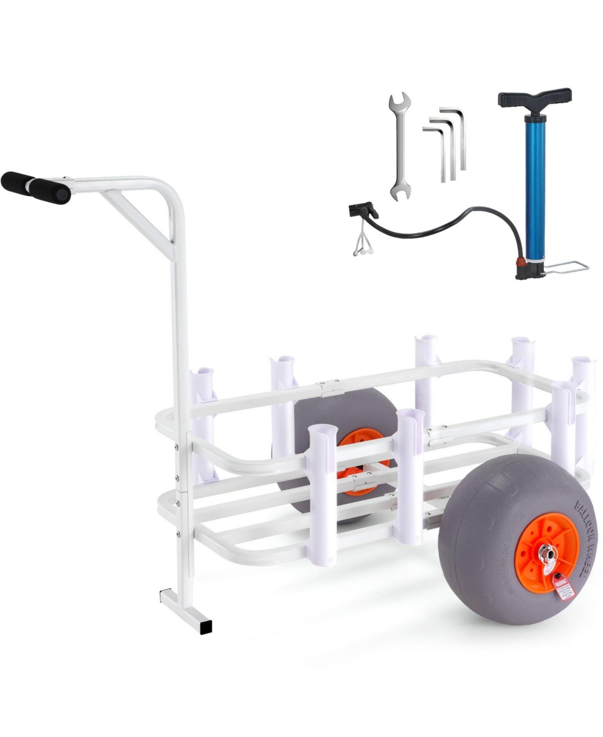 Click here for Mecale Beach Fishing Cart  300 lbs Capacity  Alumi... prices