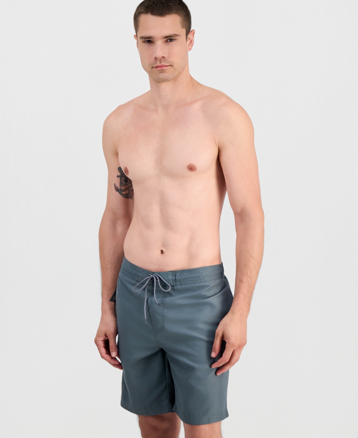Click here for Club Room Mens Solid Quick-Dry 9 E-Board Shorts  C... prices