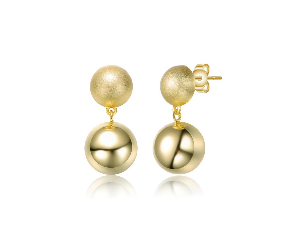 Click here for Rachel Glauber Elegant 14K Gold Plated Ball Drop S... prices