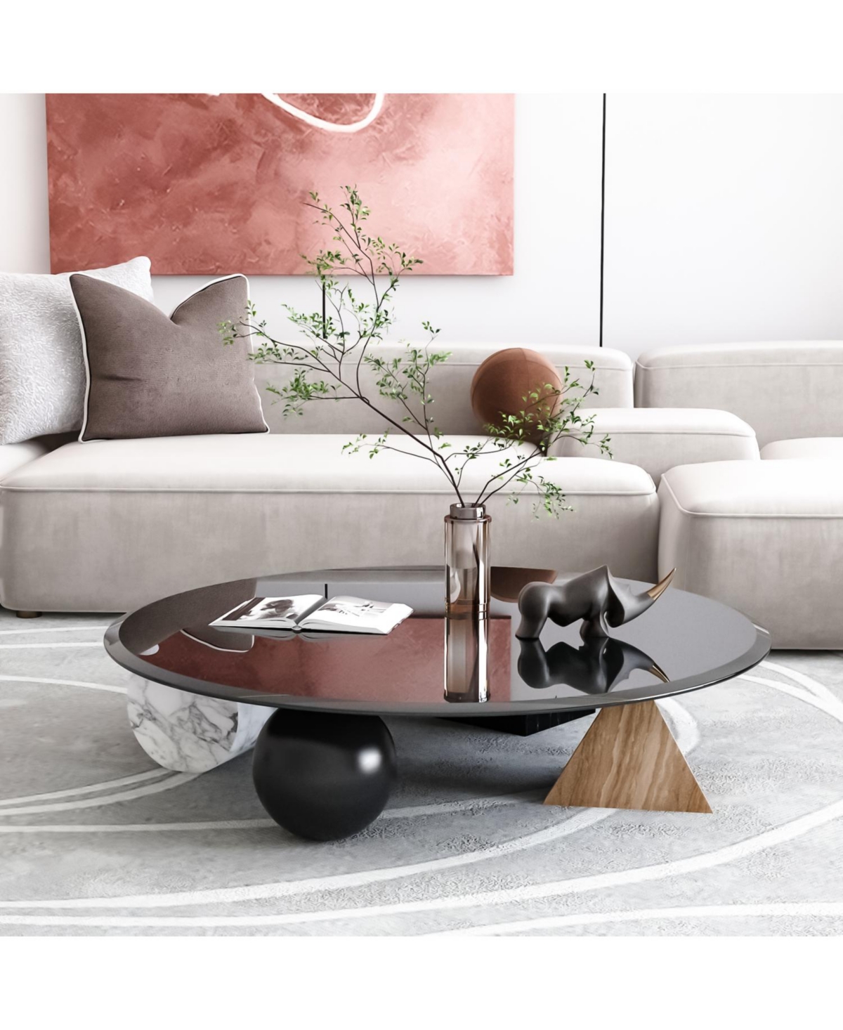 Click here for Simplie Fun 36 Inch Round Tempered Glass Table Top... prices