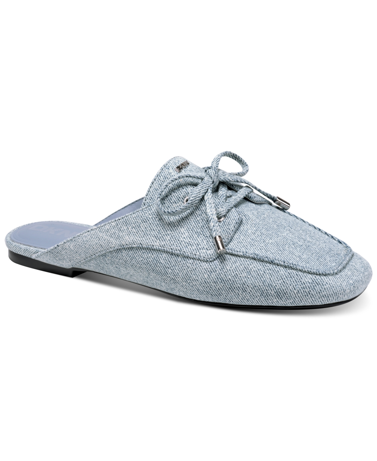 Click here for Dkny Womens Delmar Boat Mule Flats - Blue prices