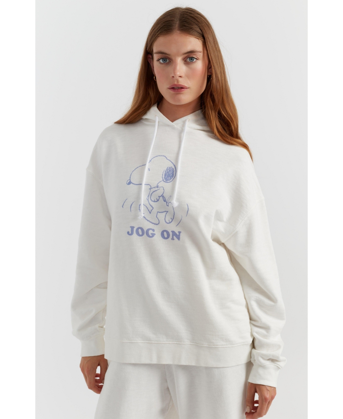 Click here for Chinti & Parker Womens Snoopy Jog on Hoodie - Crea... prices