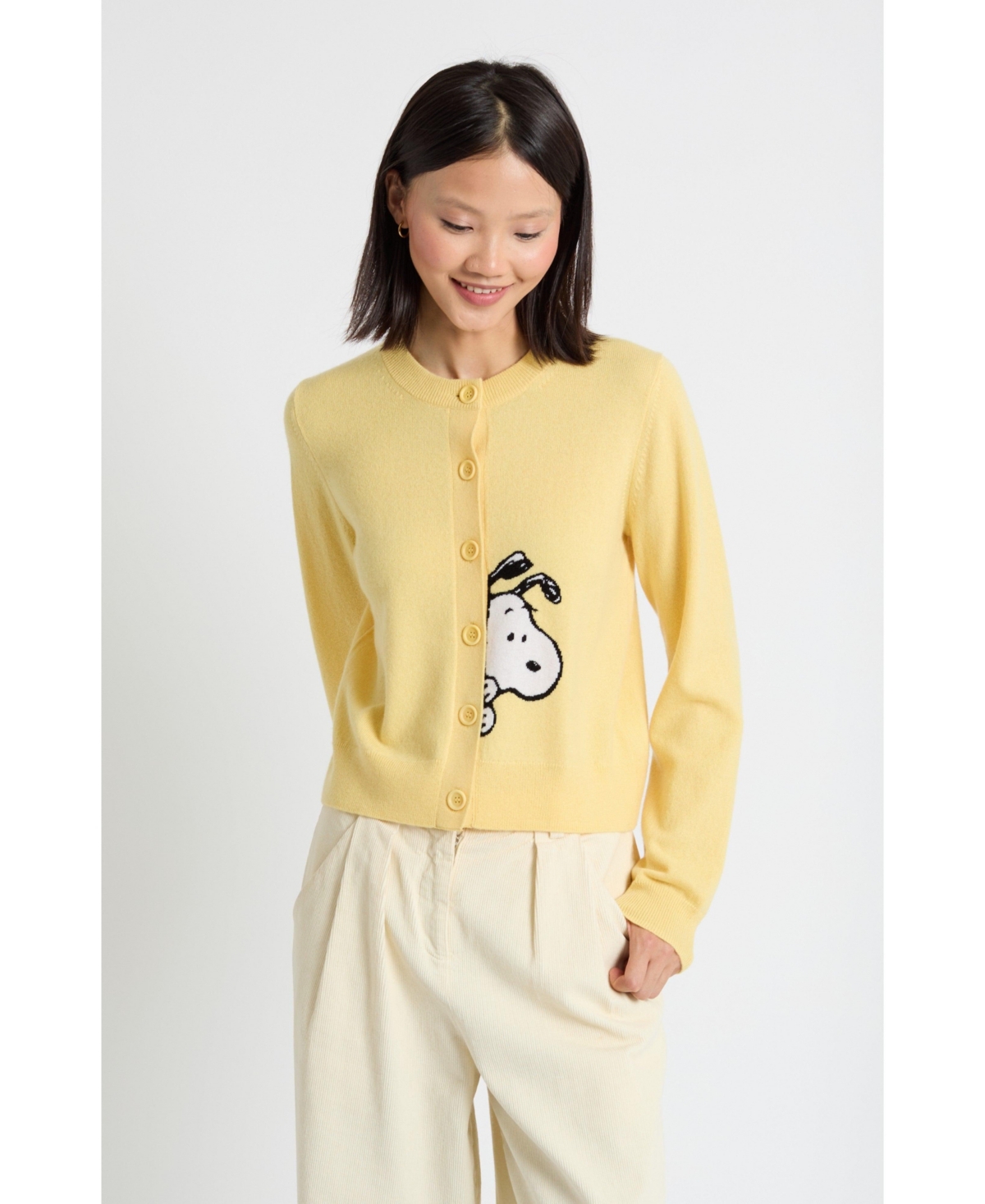 Click here for Chinti & Parker Womens Sneeky Snoopy Cardigan - So... prices