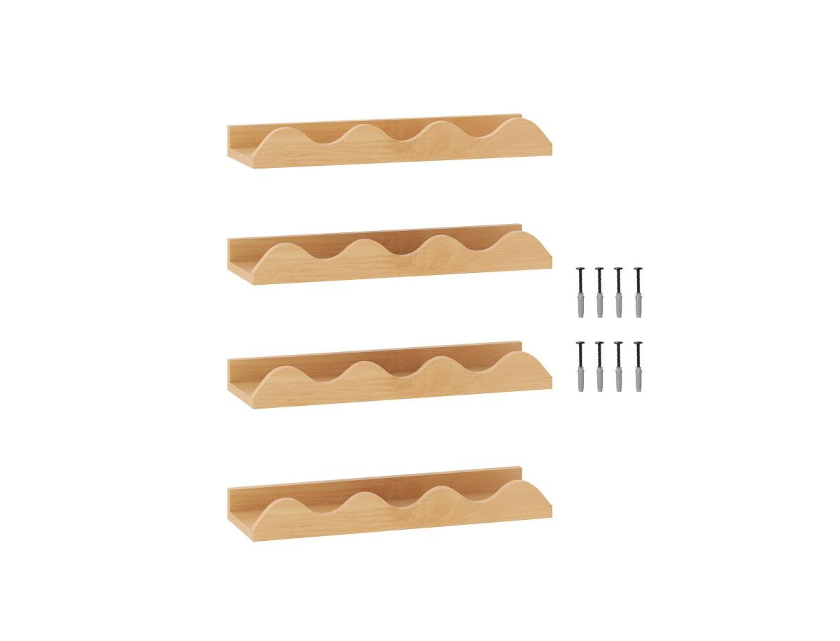 Click here for Slickblue Set of 4 Floating 16" Kids Shelves... prices