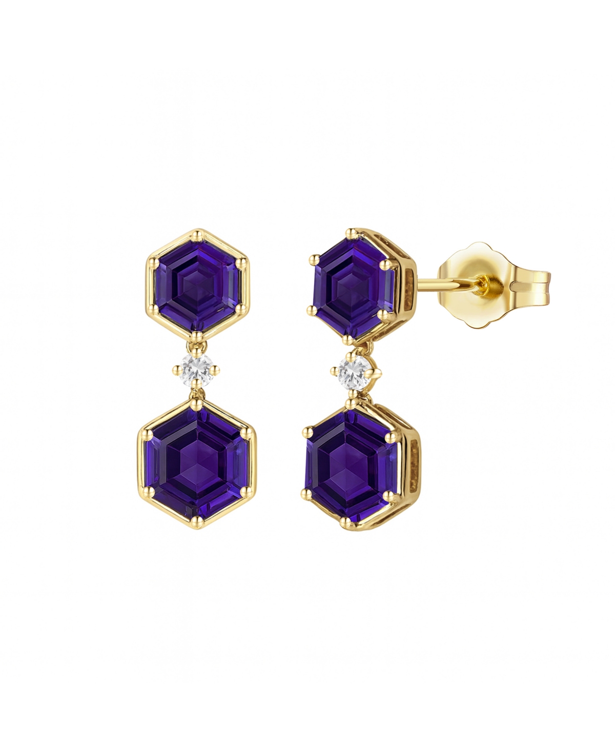 Click here for Macys Amethyst (3.5 ct. t.w.) and Lab-Grown White... prices