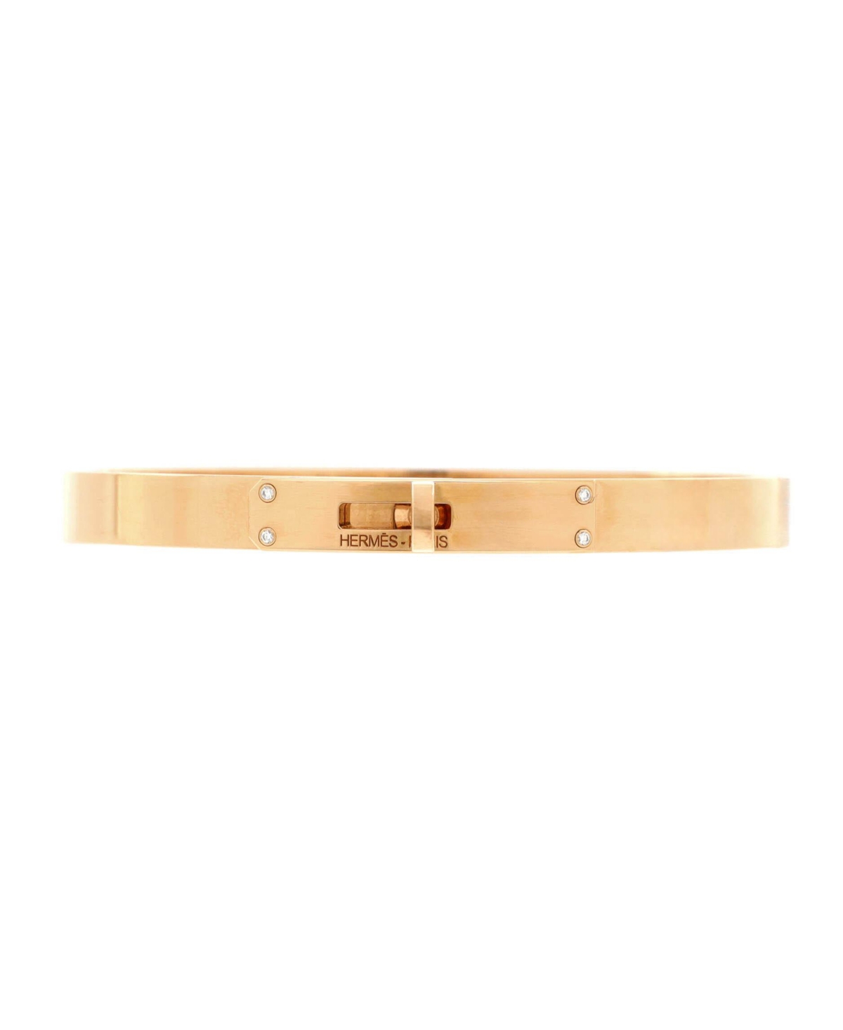 Click here for Pre-Owned HERMES Kelly Bracelet - 18k rose gold prices