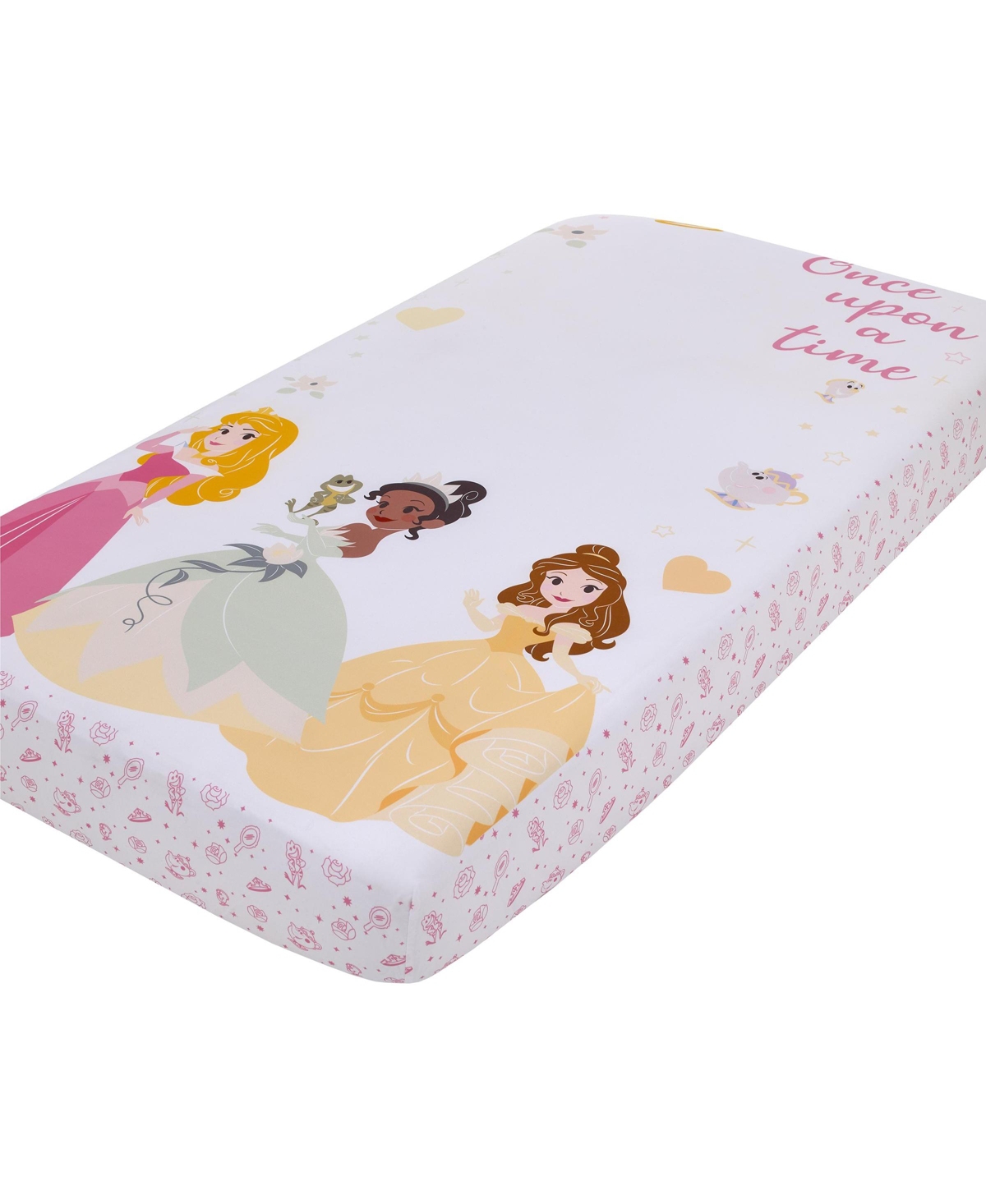 Click here for NoJo Disney Princess Make A Wish Pink  White and Y... prices