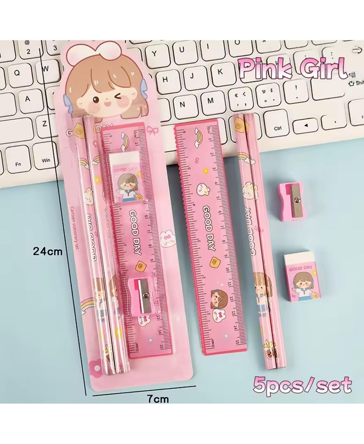 Click here for Htutwoo 5PCS Cartoon Pencil Stationery Set  Eraser... prices