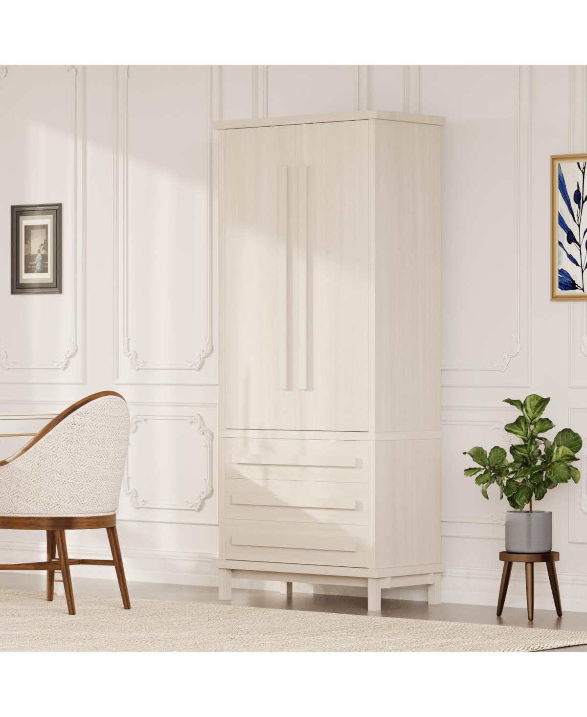 Click here for Streamdale Furniture 70" Black Kitchen Pantry... prices